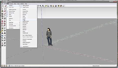 sketchup toolbar setup youtube