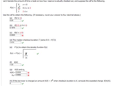 solved let x denote the amount of time a book on two hour