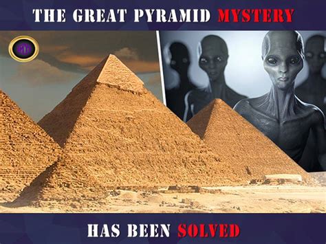 Mysterious And Top Tv The Great Pyramid Mystery Has Been Solved