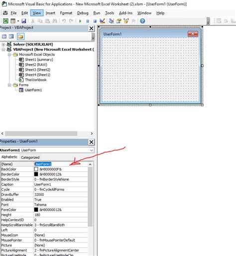 vba how to add userform into this code instead of msgbox stack