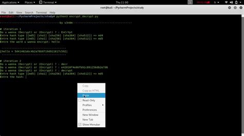 python little encrypt and decrypt program youtube