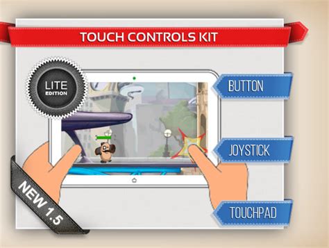 touch controls kit lite input management unity asset store