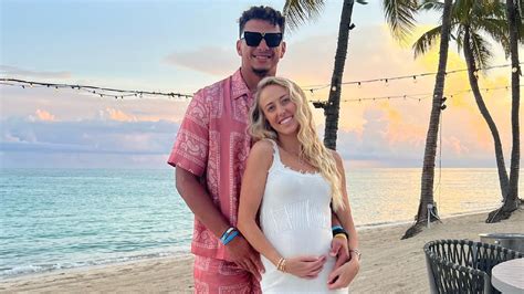 Brittany Mahomes Delights In Husbands Joyful Reaction To Third
