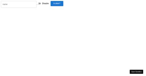 react hook form disabled bug forked codesandbox