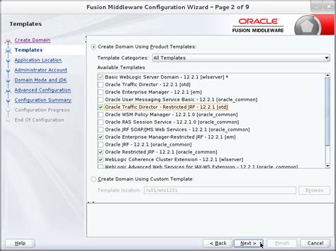 weblogic server 12c 12 2 1 configuring oracle traffic director as a