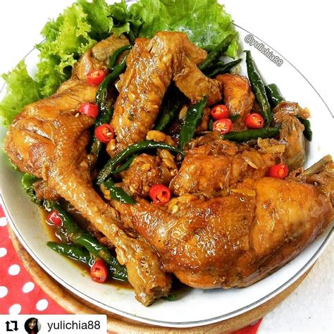 13 Cara Membuat Ayam Kecap Pedas Lezat Praktis Dan Bumbunya Meresap