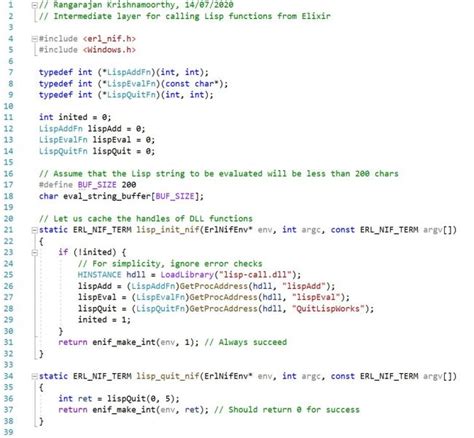 calling lisp functions from elixir rangarajan krishnamoorthy on