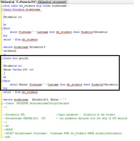 sql answer for mysql sore procedure stack overflow