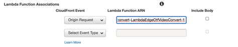 on the fly video conversion with amazon cloudfront lambda