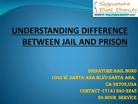 Ppt Understanding Difference Between Jail And Prison Powerpoint