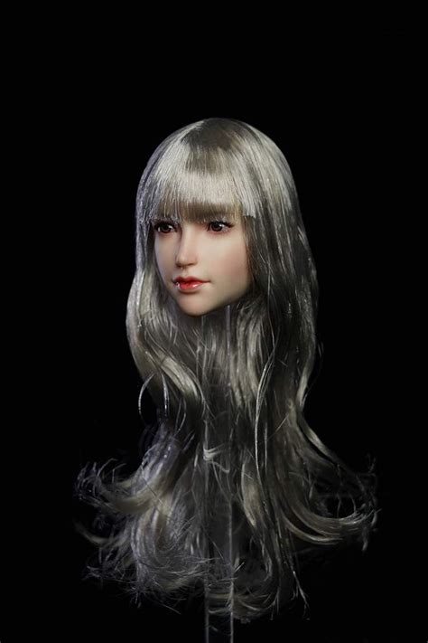 Super Duck 1 6 Scale Female Figure Head Sculpt Doll For 12 White Skin