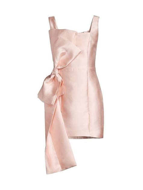 Corsage Satin Bow Minidress Elliatt Mini Dress Fashion