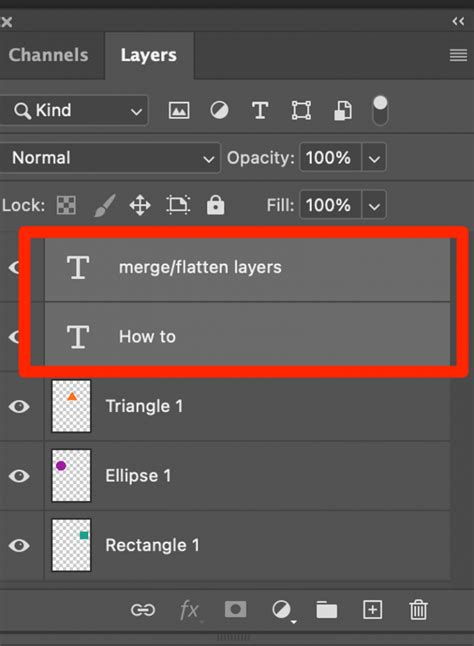 How To Merge And Flatten Layers In Photoshop Tutorials