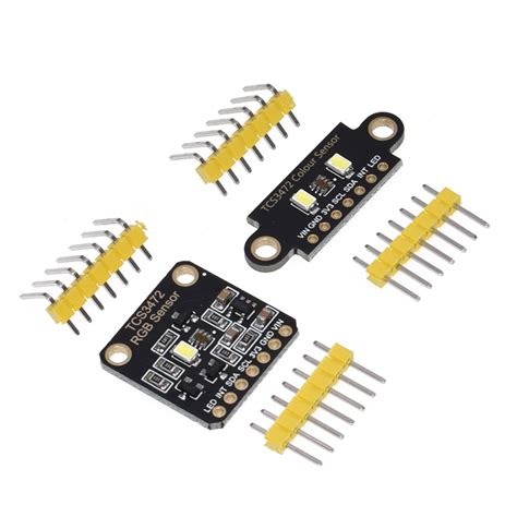 tcs34725 color sensor recognition module rgb development board iic for