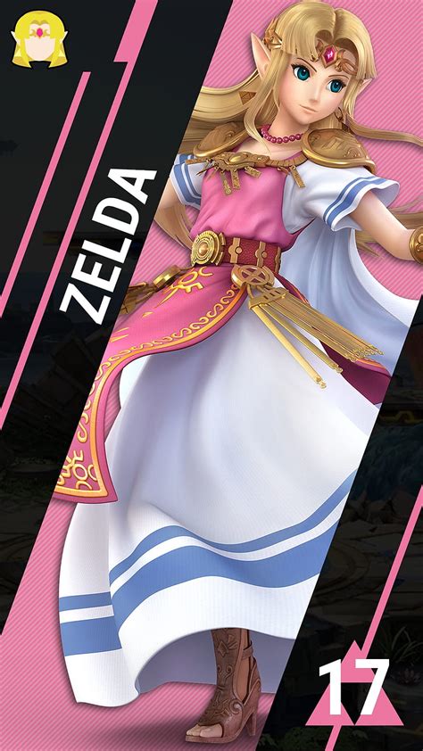 Ssbu Zelda Smash Ultimate The Legend Of Zelda Tloz Videogames Hd