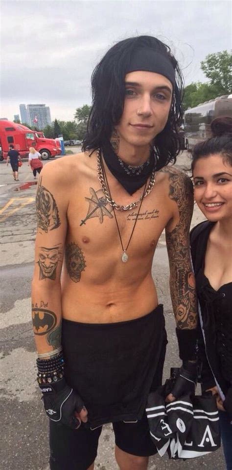 Andy Biersack Black Veil Brides Warped Tour 2015