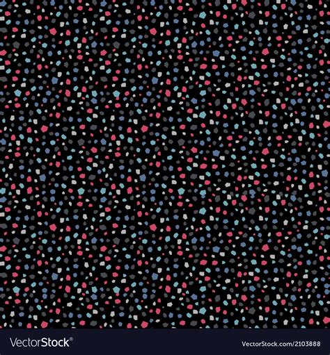 Confetti On Black Background Royalty Free Vector Image
