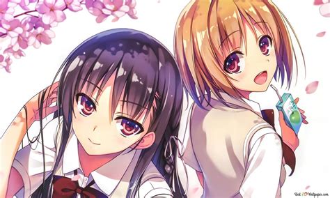 Suzune Horikita And Kikyou Kushida From Classroom Of The Elite Season 2