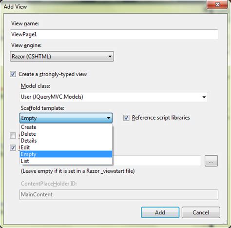 asp mvc3 razor with jquery for beginners codeproject