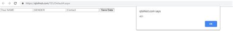 internal server error in website sql server