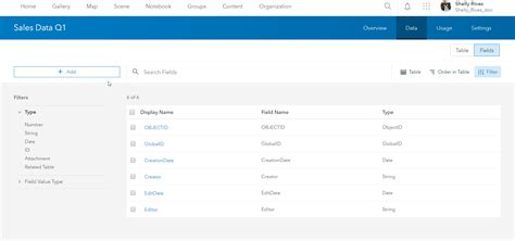 create a hosted table from the content tab esri community