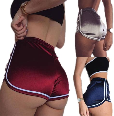 Buy Fashion Women Summer High Waist Shorts Casual Slim