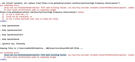ssl sslhandshakeexception pkix path building failed · issue