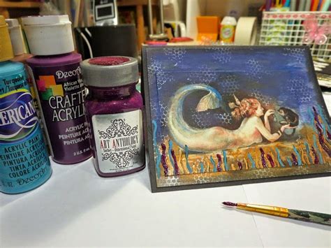 a mermaid fantasy greeting
