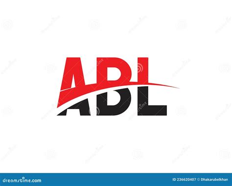 Abl Letter Initial Logo Design Vector Illustration Stock Vector