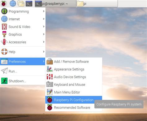 blissfull enable ssh raspberry pi lite