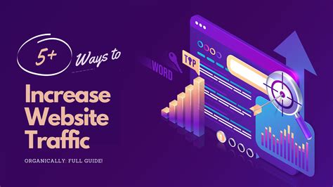5 Ways To Increase Website Traffic Organically Full Guide