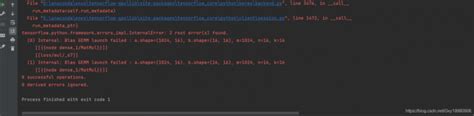 tensorflow gpu error 4 type error and their solutions