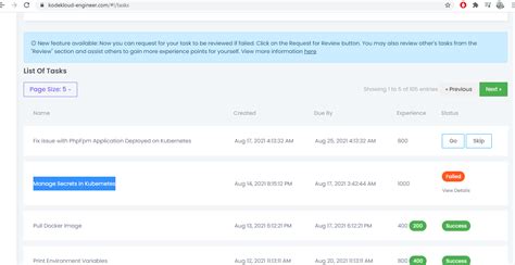 manage secrets in kubernetes second time kodekloud engineer