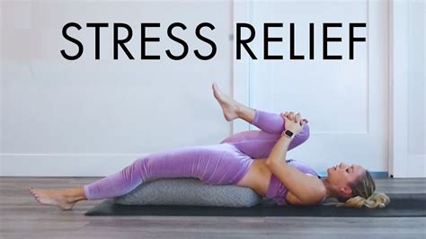 20 Min Full Body Stretch Yoga For Stress And Anxiety Relief Youtube