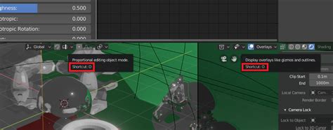 in the blender 2 8 beta proportional editing and only render have