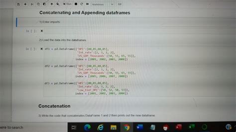solved 09 run с н markdown concatenating and appending