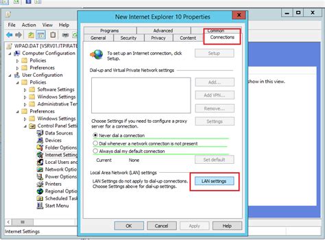 how to configure internet explorer 11 proxy settings via group policy