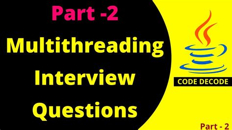 java multithreading interview questions and answers daemon thread in