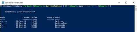 powershell foreach syntax parameters applications and
