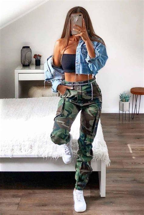 Chic Ways To Wear Camouflage Fashion Camo Outfits Hot Sex Picture