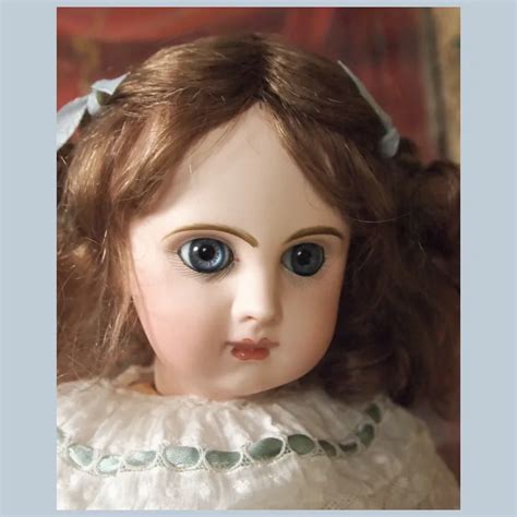 Her Eyes Clear Blue And Clever 1888 Jumeau 47cm Antique Moulin A Cafe