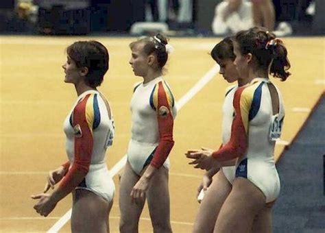 Romanian Gymnastics Stars Of The 1980s Camelia Voinea Aurelia Dobre