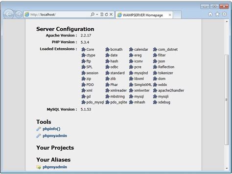 configuring wamp server gaswiweb