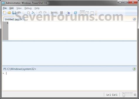 Windows Powershell Integrated System Environment Ise Tutorials