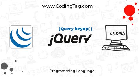 jquery keyup method codingtag