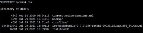 solved exporting backup files from cisco ise 2 2 cisco community