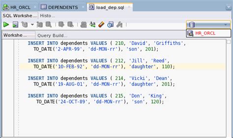 getting started with oracle sql developer 4 0