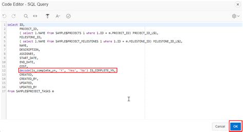 oracle application express 18 customizing an interactive report as a