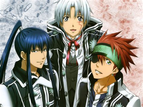 D Gray Man Hd Wallpaper Yu Kanda Lavi And Allen Walker Unite