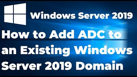 adding additional domain controller to an existing domain